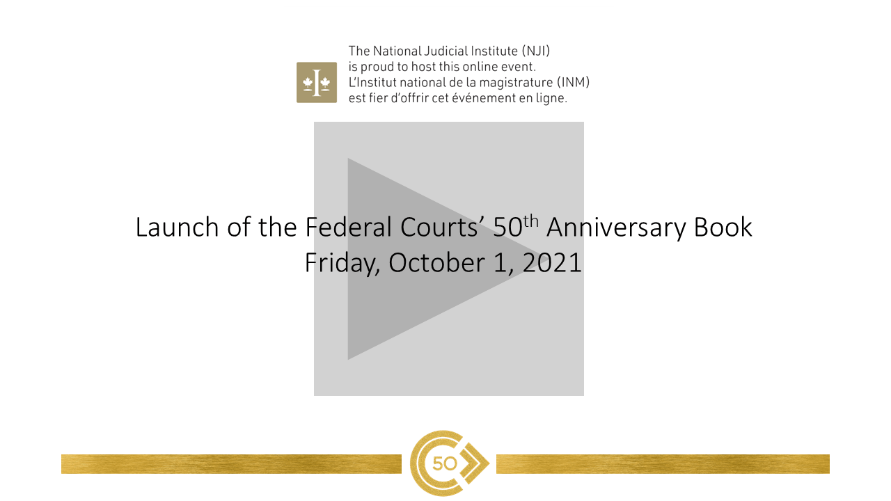 Federal Court - 50th Anniversary